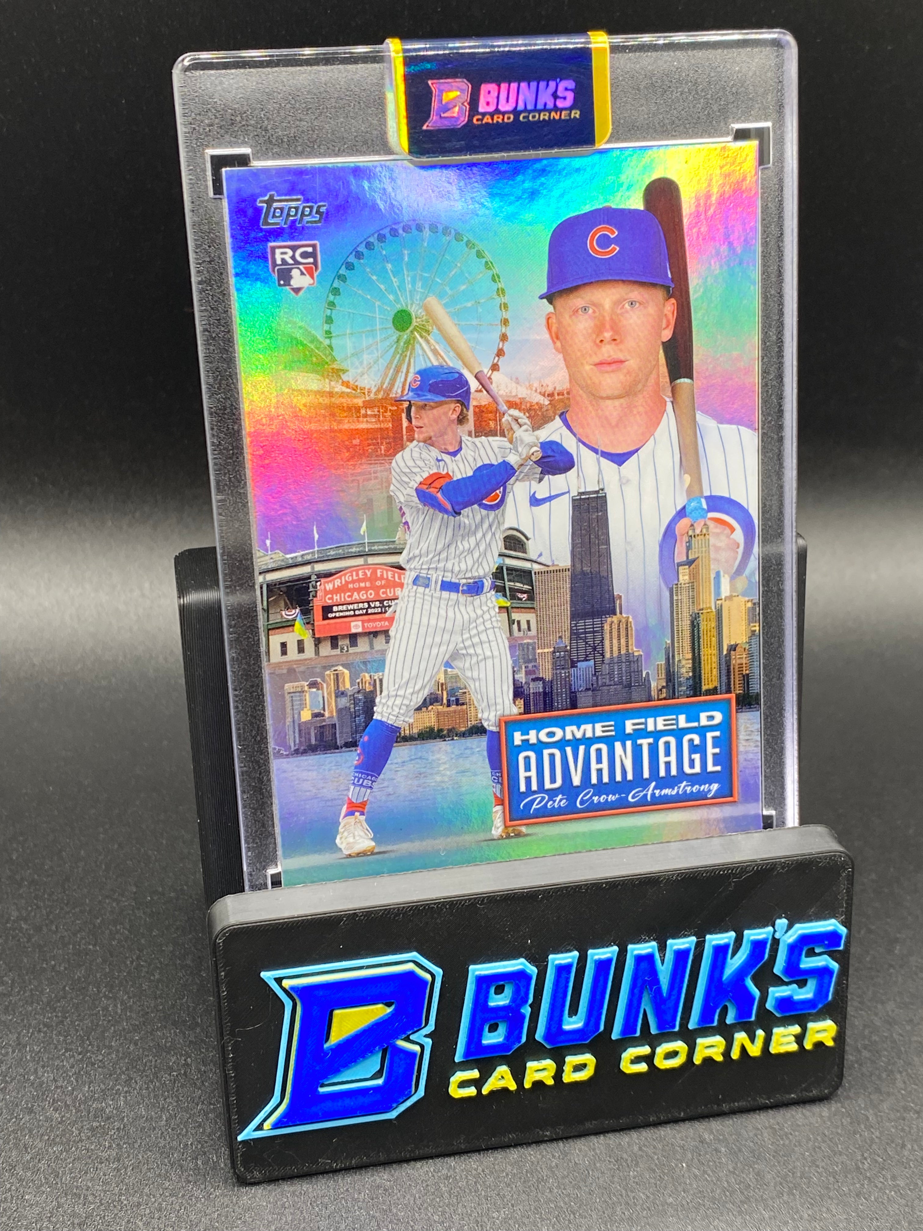 2024 Pete Crow-Armstrong Home Field Advantage RC SP – Bunk's Card Corner