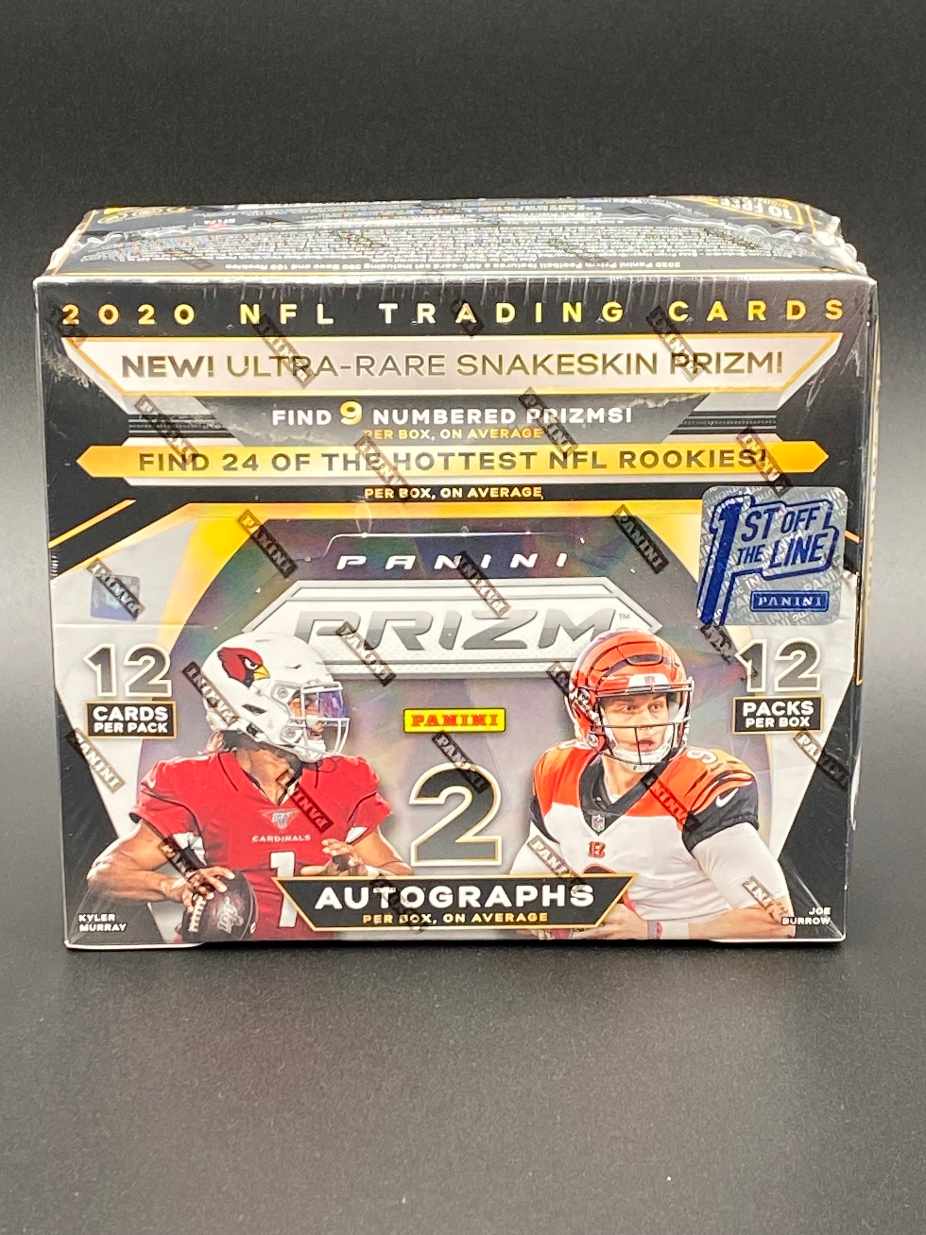 2020 Panini Prizm Football Hobby Box - First Off the Line – Bunk's Card ...
