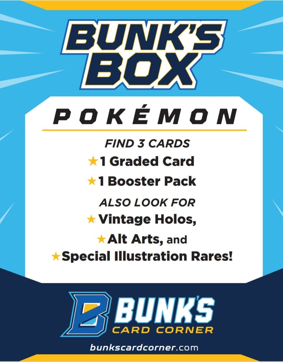 Bunk's Boxes – Bunk's Card Corner