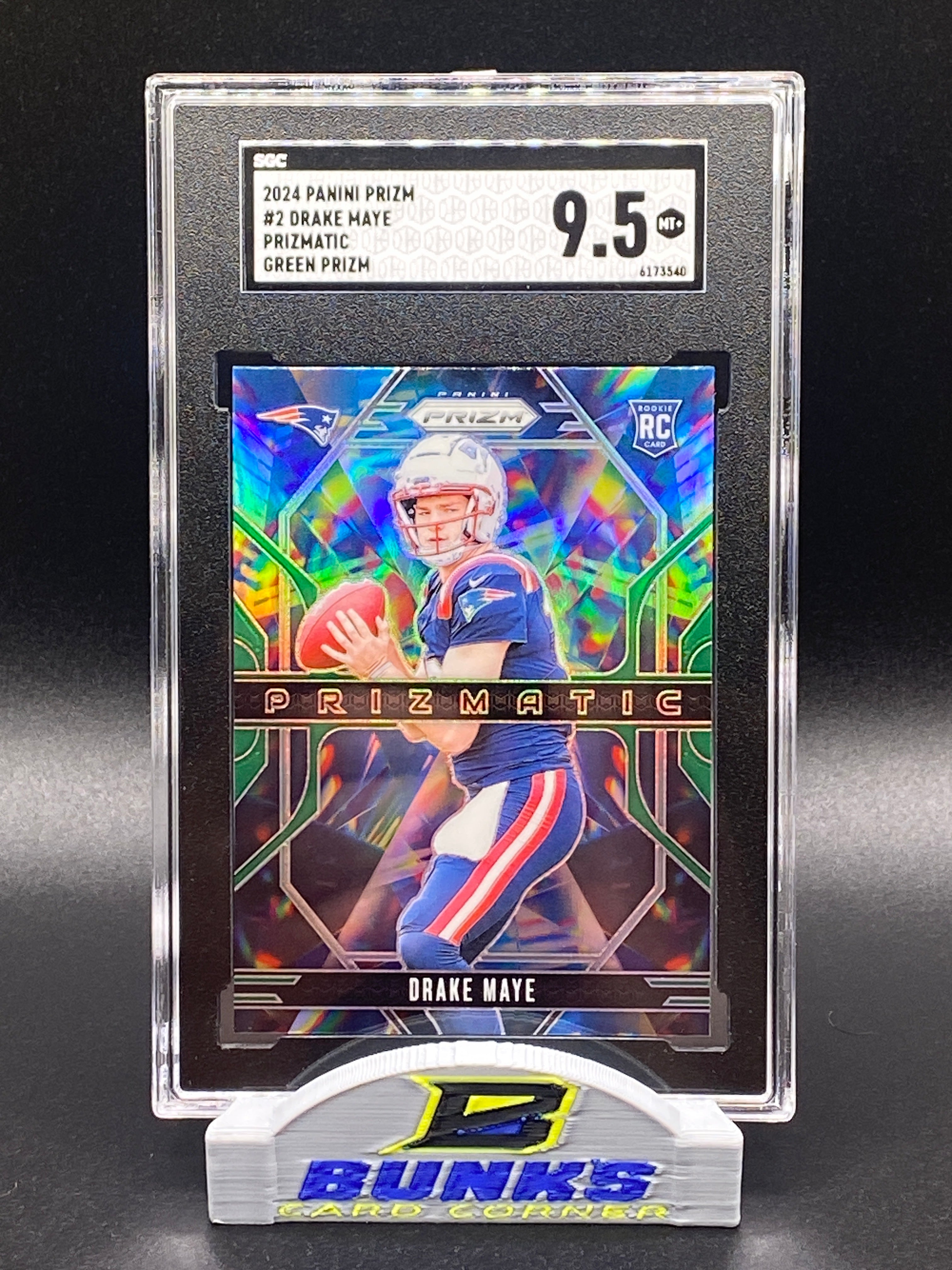 2024 Drake Maye Rookie Card – Bunk's Card Corner