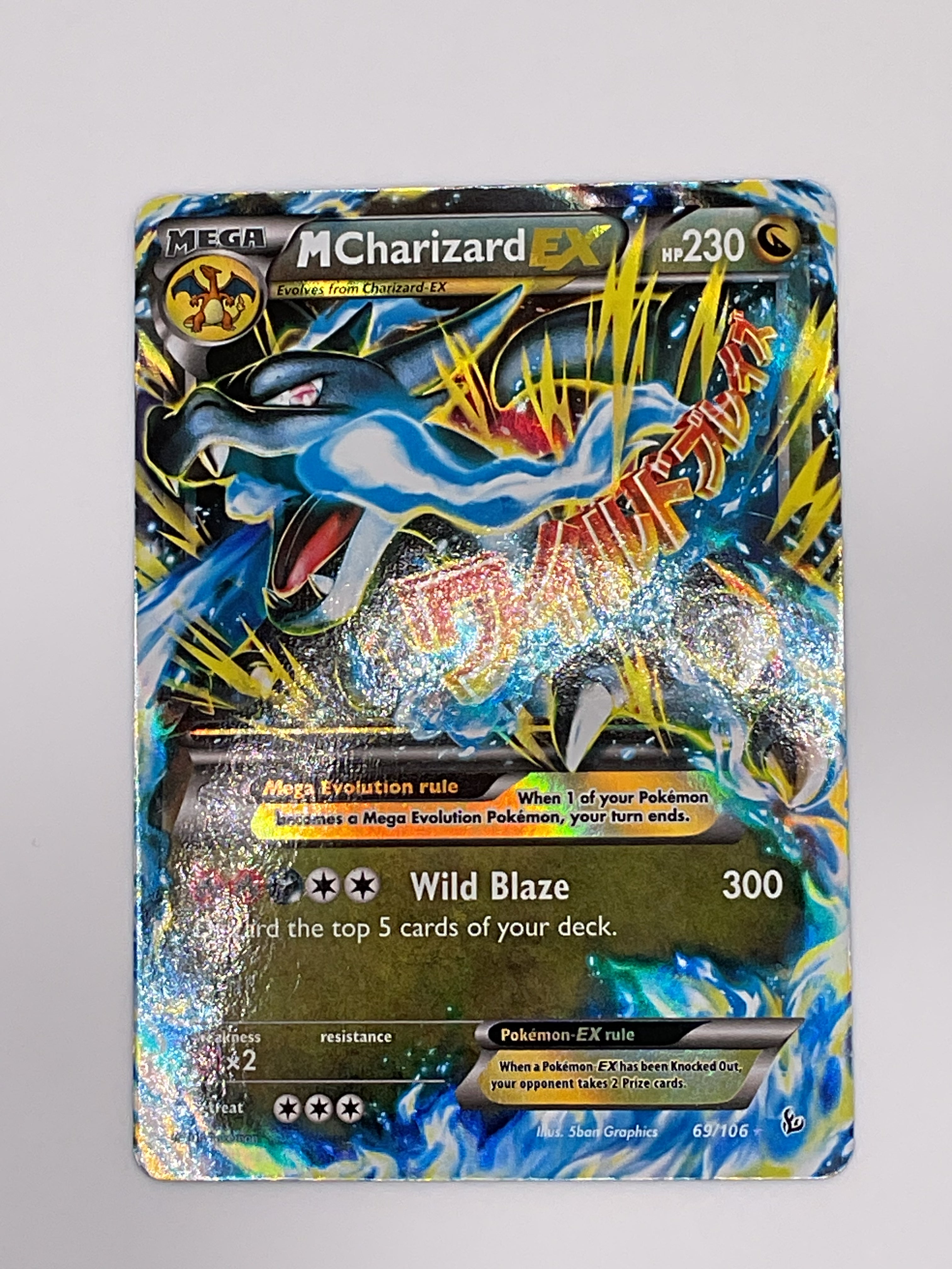 Mega Charizard EX flashfire MP – Bunk's Card Corner