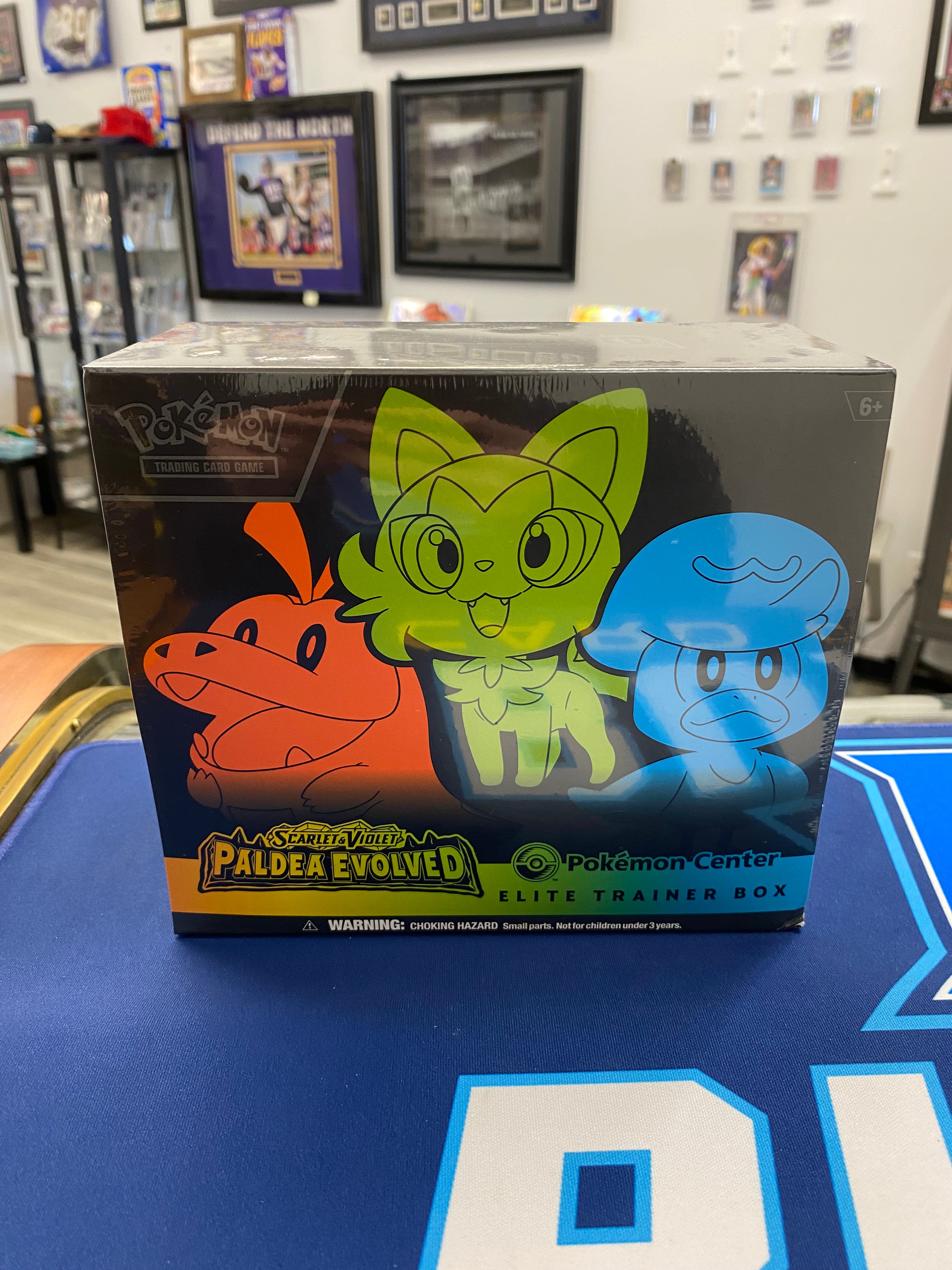 Paldea Evolved Pokemon Center ETB sealed – Bunk's Card Corner