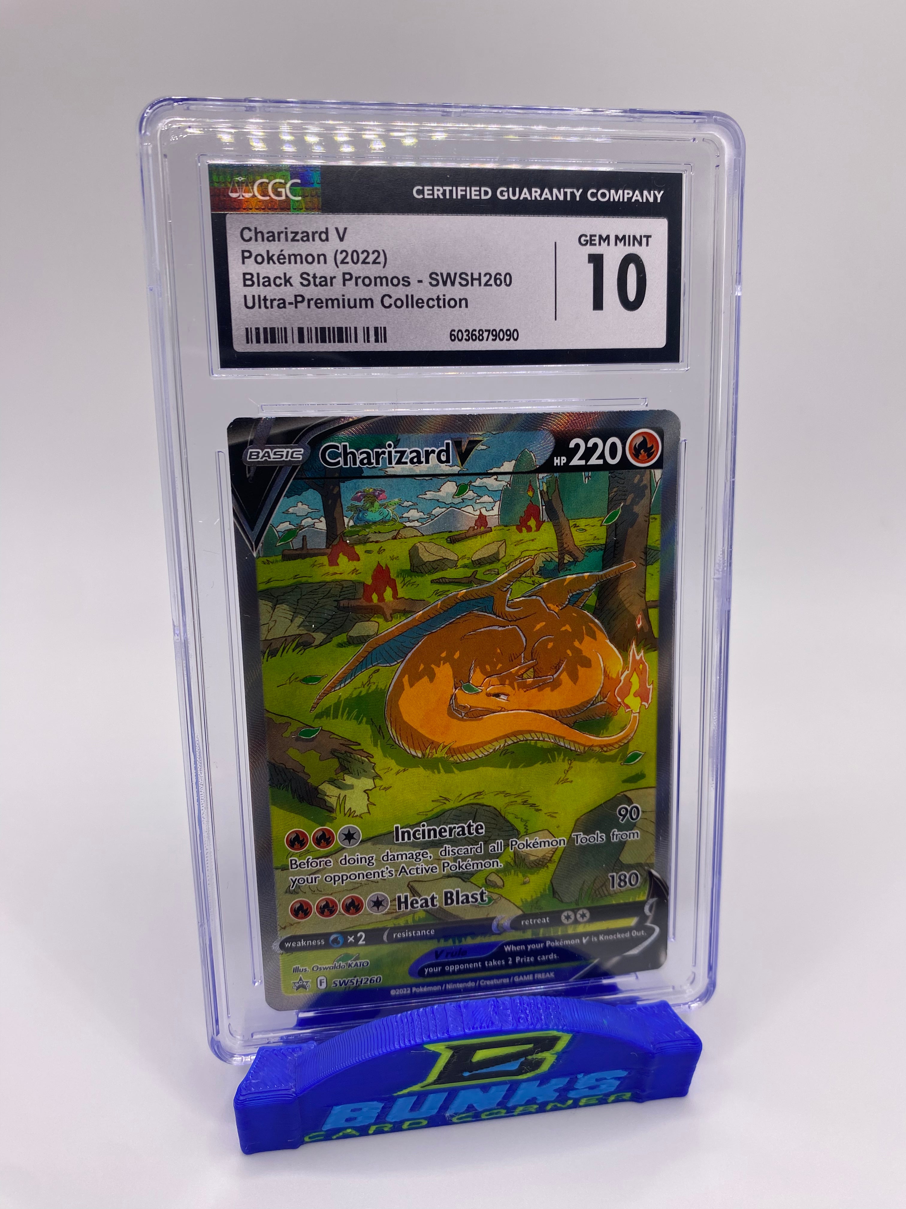 CGC 10 Charizard V Ultra-Premium Collection Promo 2022 – Bunk's Card Corner
