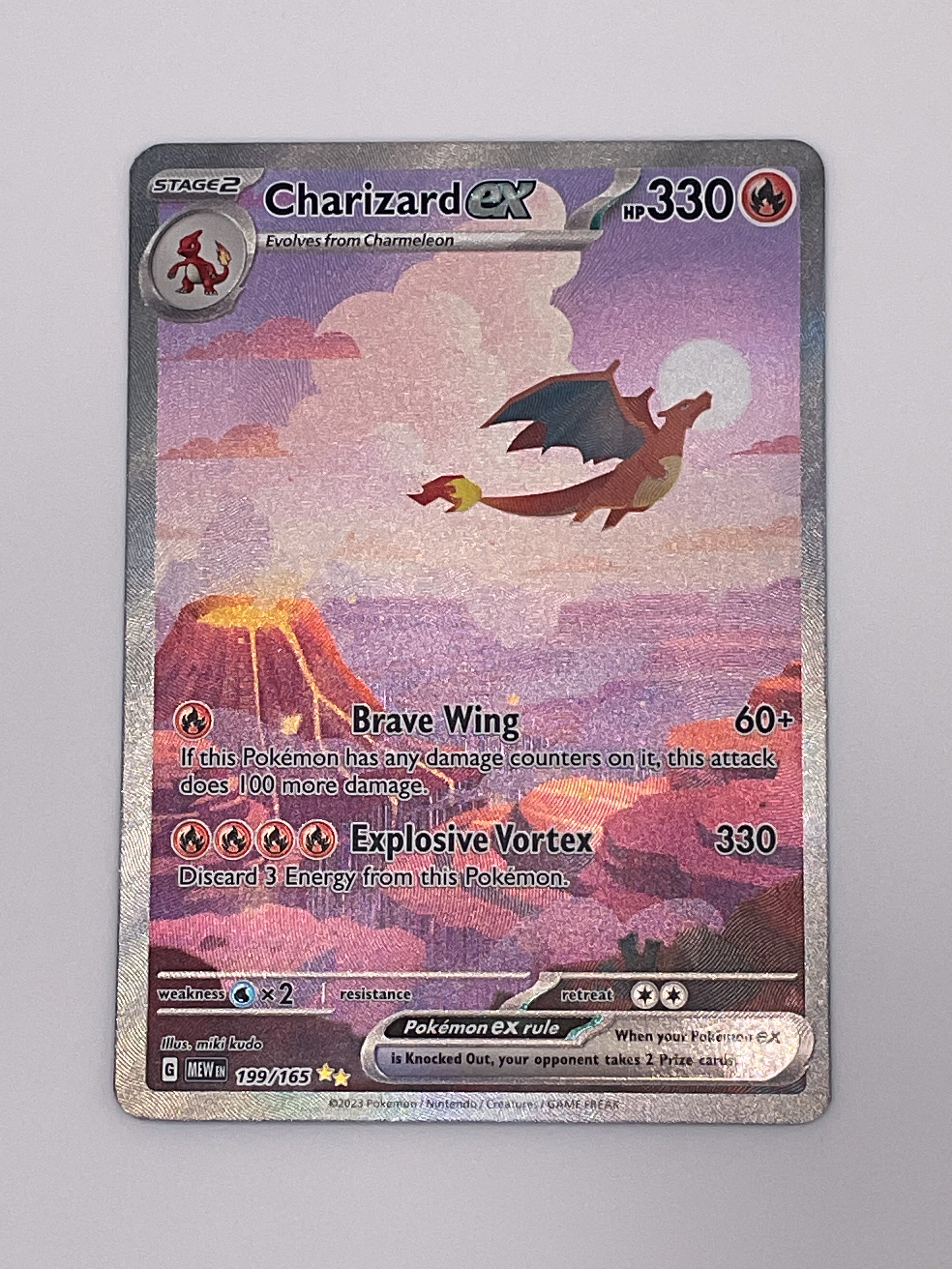 Charizard EX SIR 151 LP – Bunk's Card Corner