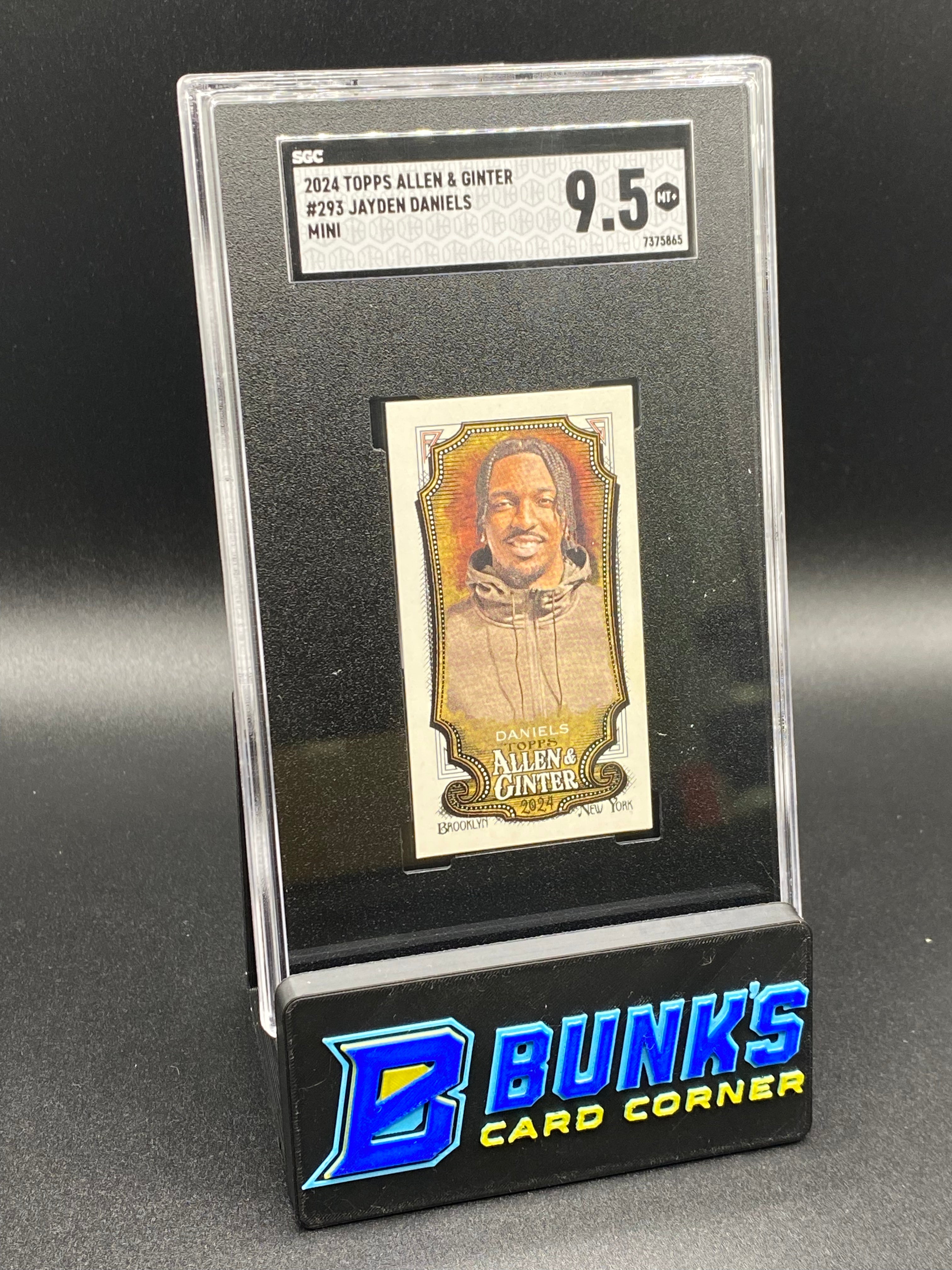 2024 Jayden Daniels Mini RC SGC 9.5 (Box B55) – Bunk's Card Corner
