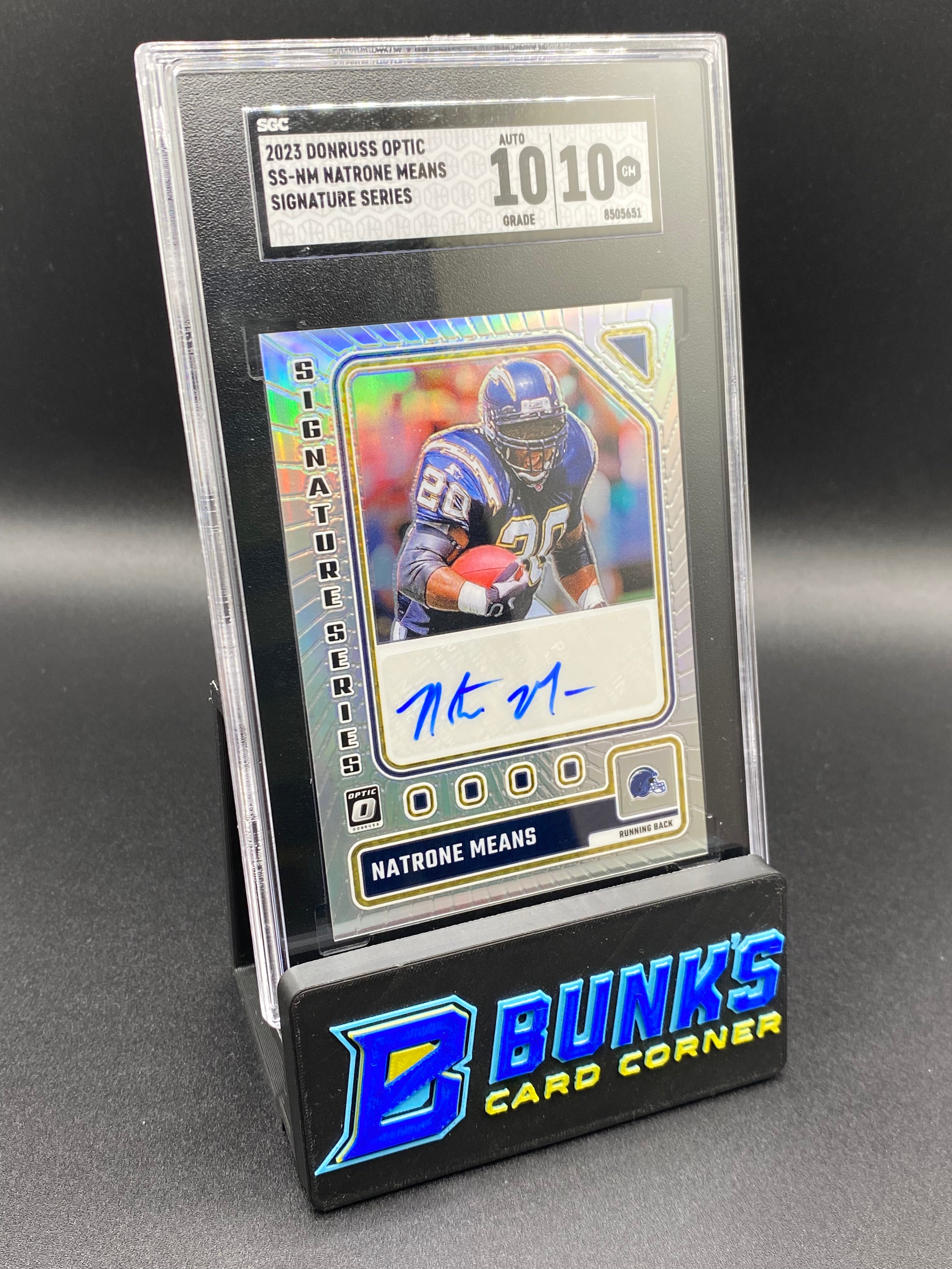 2023 Natrone Means Sig Series SGC 10/10 – Bunk's Card Corner