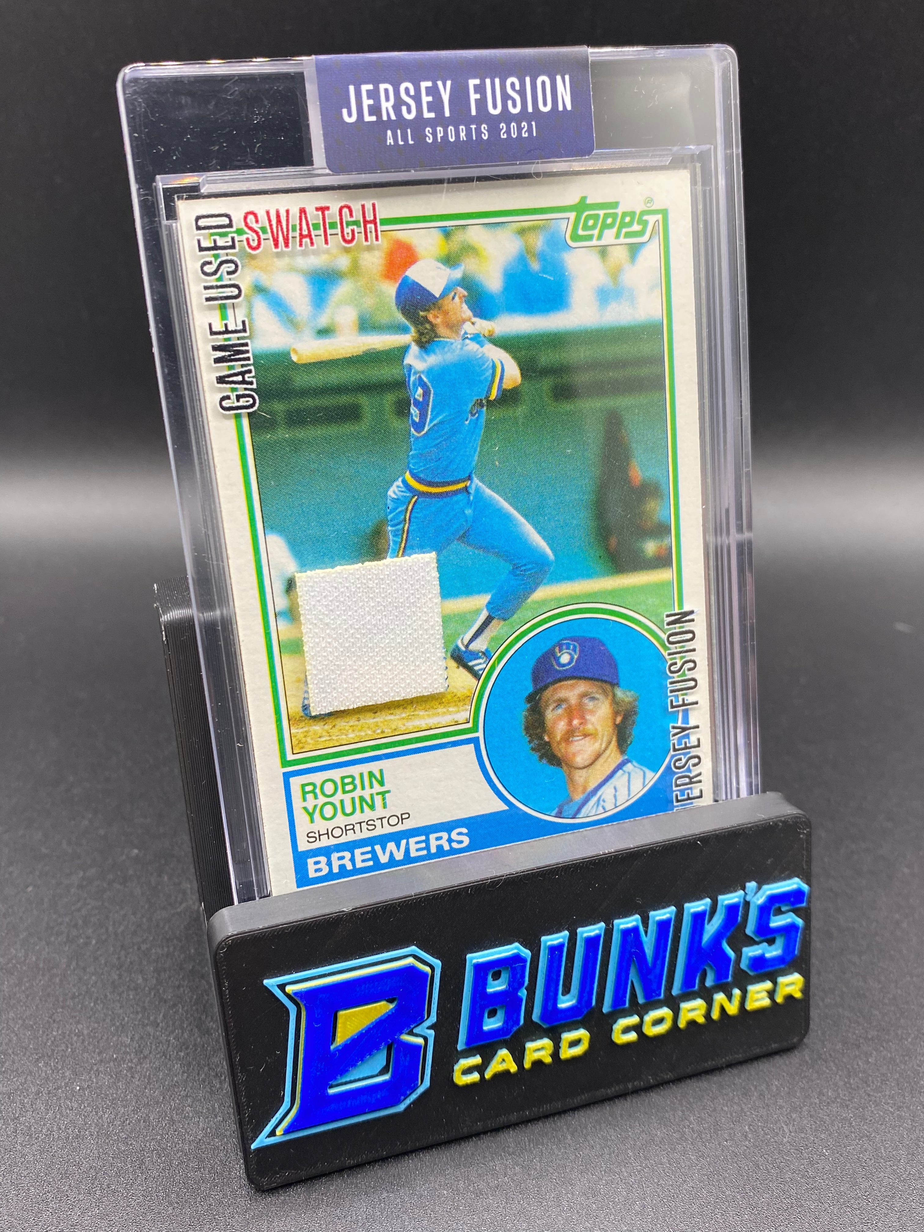 Robin Yount Jersey Fusion – Bunk's Card Corner